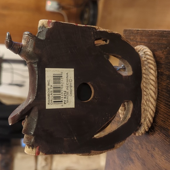 Rainbow | Wall Decor | Western Saddle With Rope Clock | Poshmark